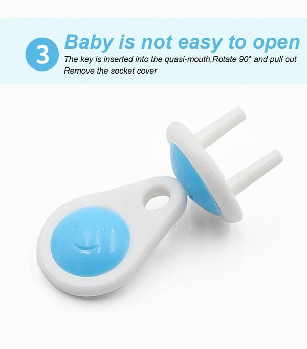 Child Safety Protection 6pcs EU Euro Security Baby Kids Electrical ...