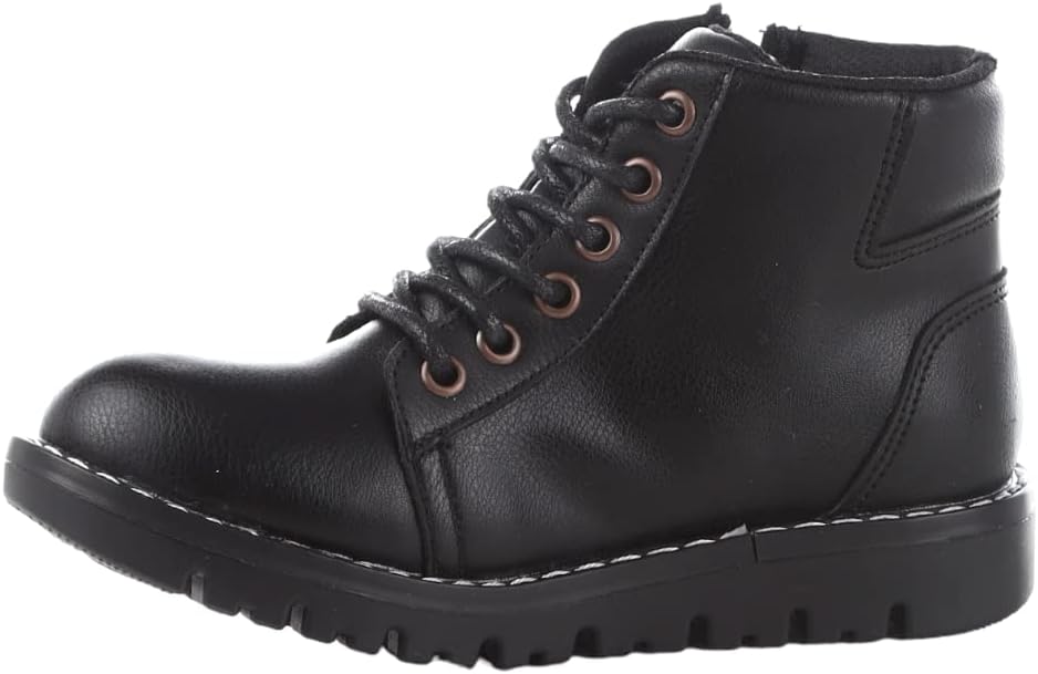 Hawsa Kids Boys' Half Boot - Black (HK2117) – Safqqa Egypt