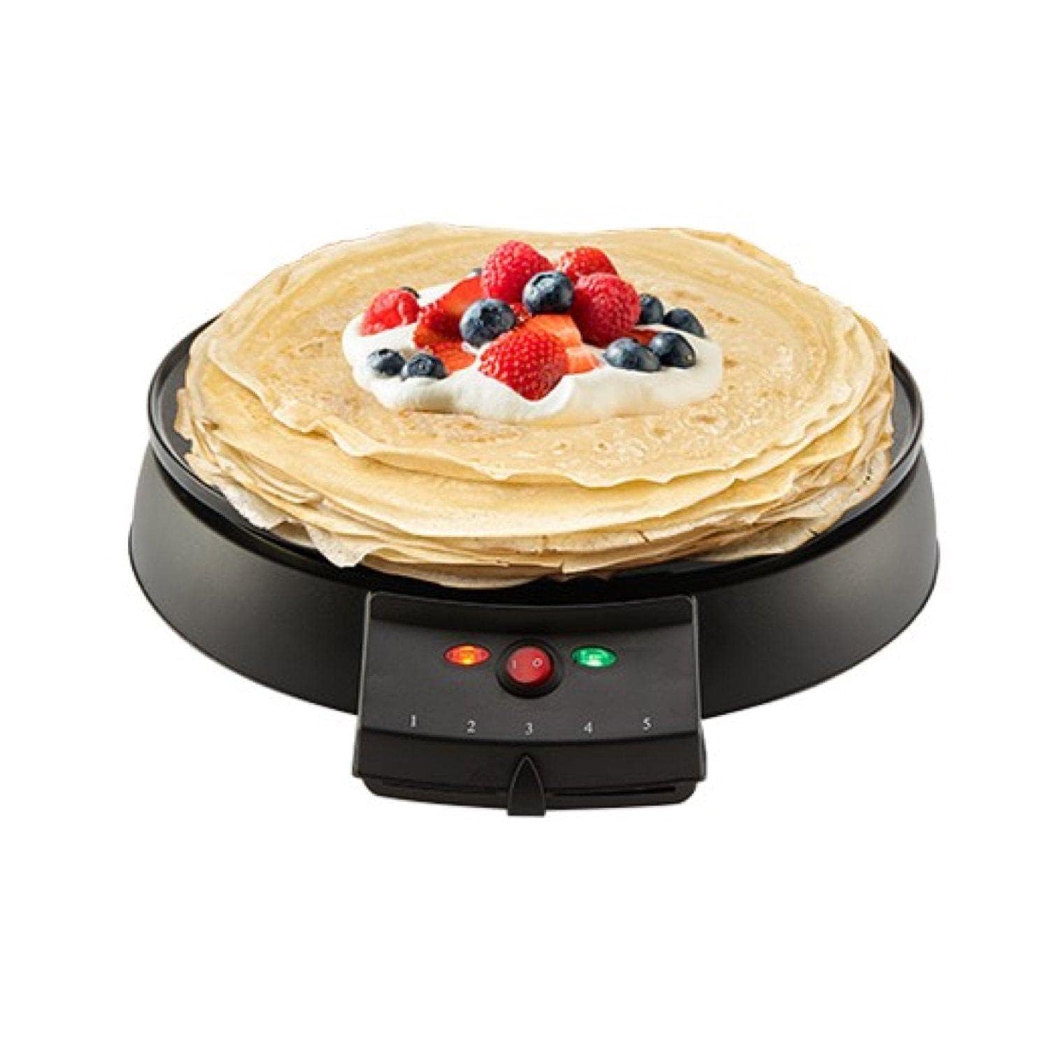 Mienta - Crepe Maker Rondo - CM46109A - 1000 Watts - Black – Safqqa Egypt