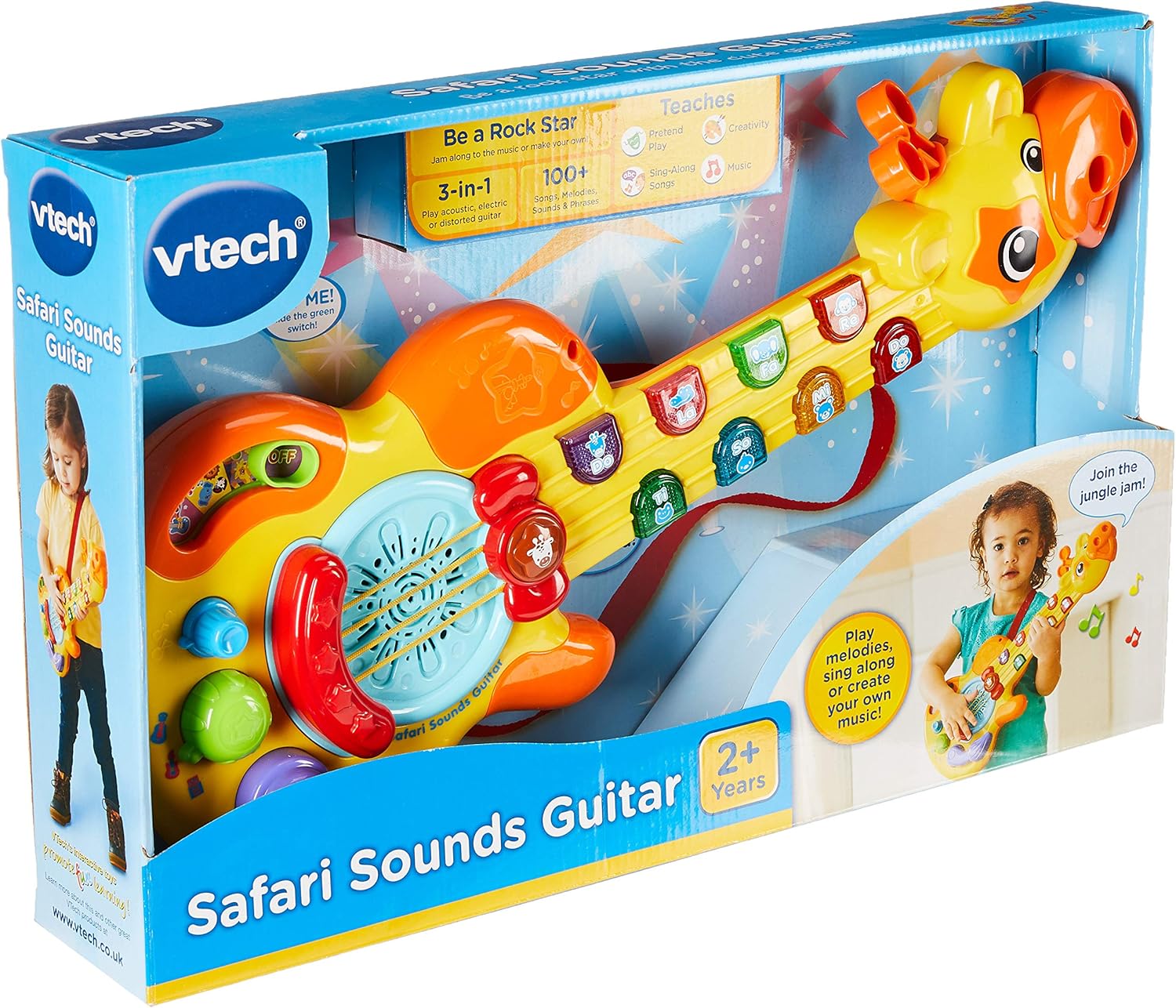 VTech 179003 Guitar Toy With Safari Sounds – Safqqa Egypt