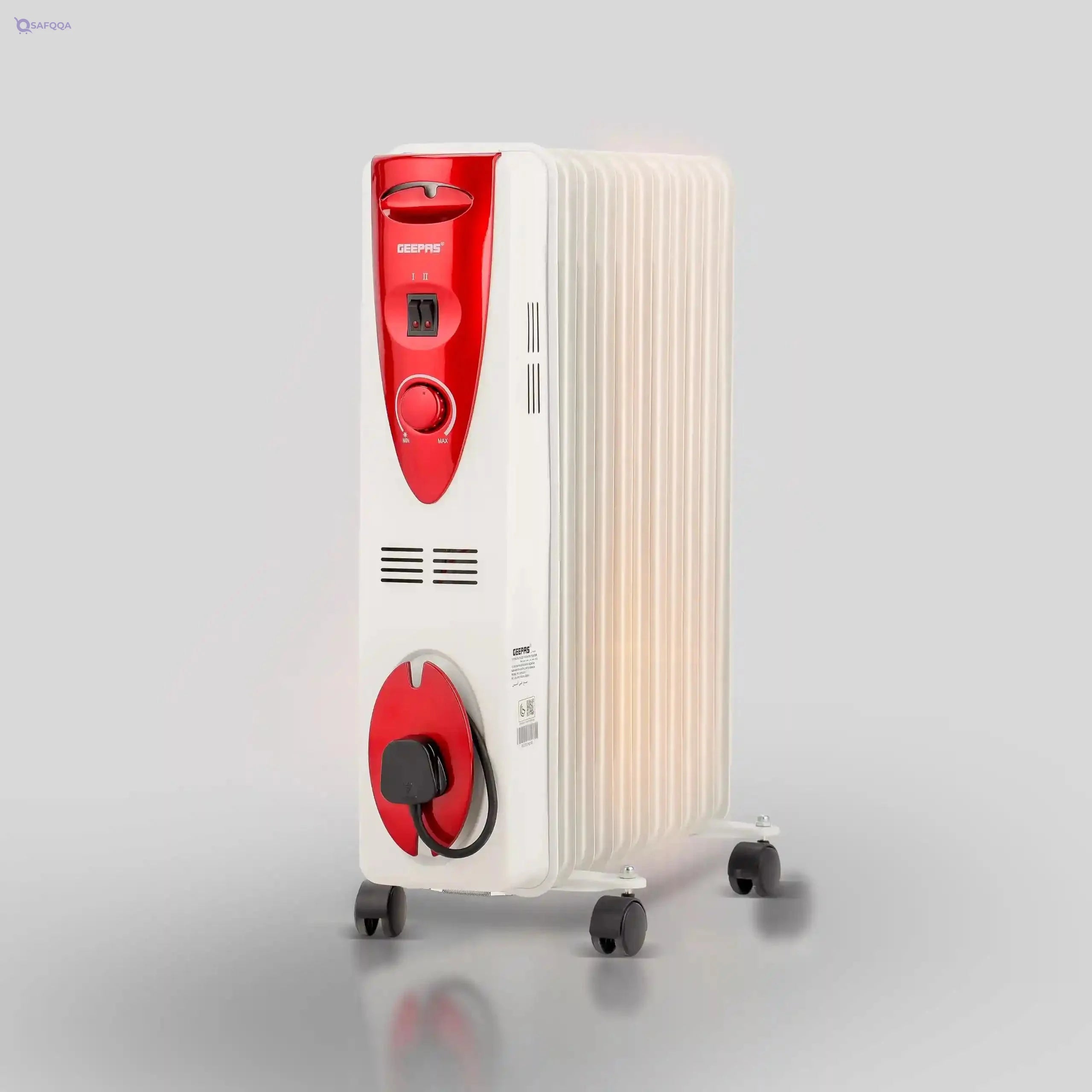 Geepas 11-Fins Oil Filled Radiator Heater – 2000W (Slight Side Dent ...