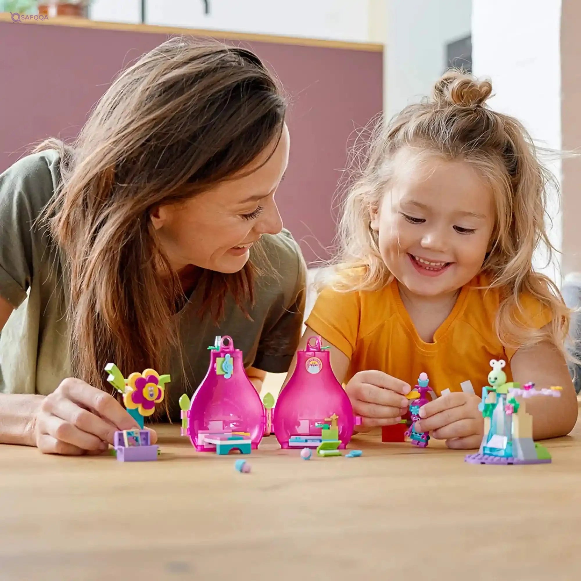 LEGO Trolls World Tour Poppy’s Pod 41251 Trolls Toy Playhouse Building ...
